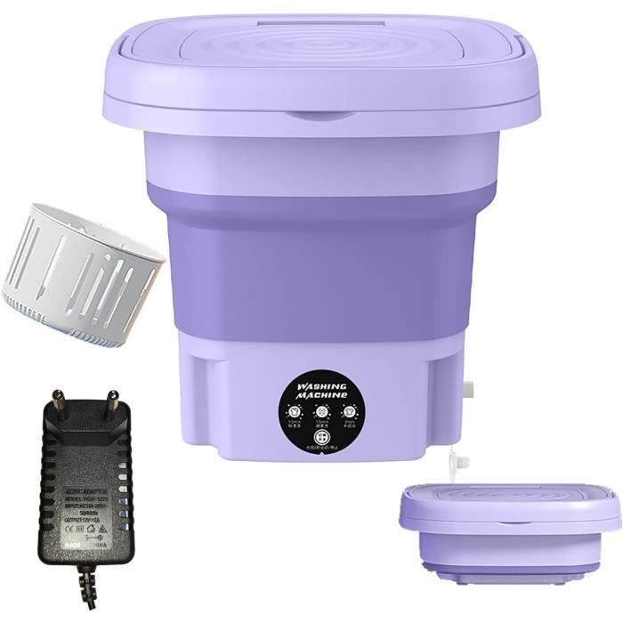 Mini machine à laver Portable Mini Lave-Linge Petite Machine à Linge ...