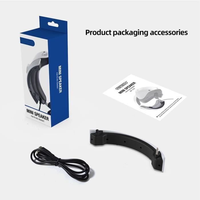 Casque réalité vr,Amplificateur de casque stéréo externe pour PS Vinter ...