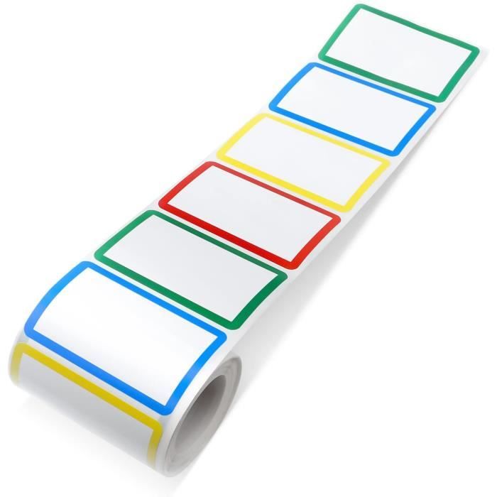 300 Pcs Autocollant D'Étiquette De Nom, Étiquettes Multi Usage ...