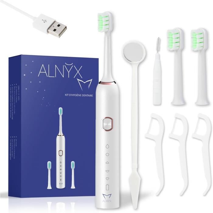 Ridgetube Kit Dentaire : Brosse À Dents Electrique Sonique ...