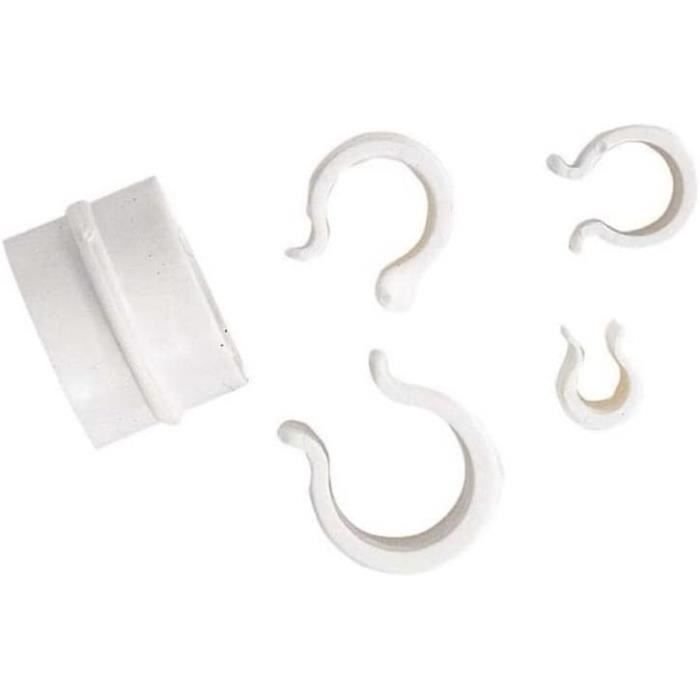 Lot de 20 clips pour serre en acier pour fixer la bâche de protection ...