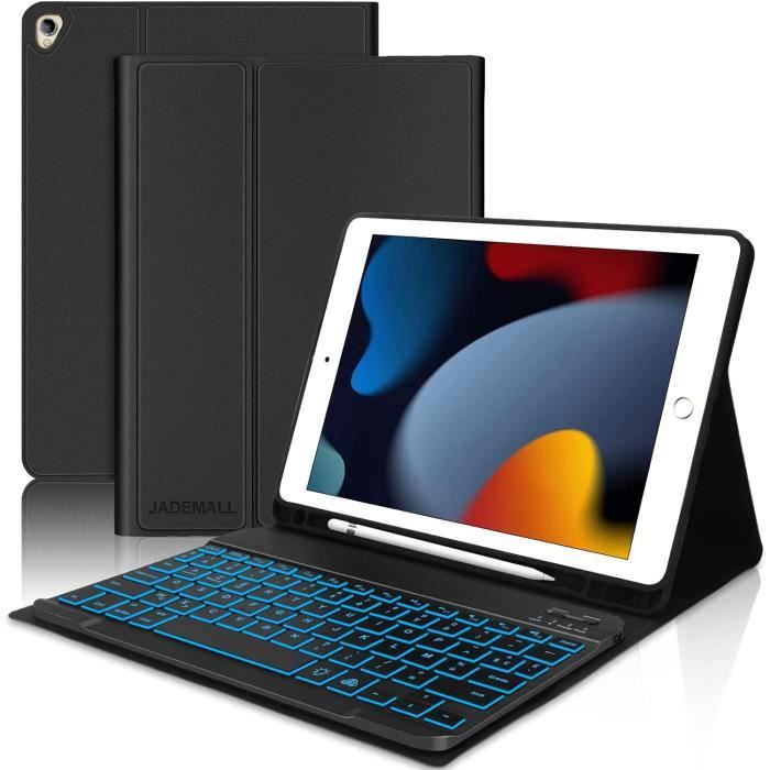 Coque Clavier Pour Ipad 9eme 8eme 7eme Génération 10 2 Azerty