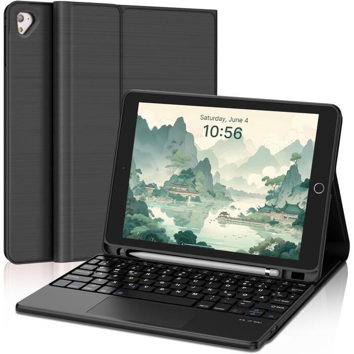 Clavier Pour Ipad 6Ème Génération - Clavier Touchpad Pour Ipad 5Ème ...