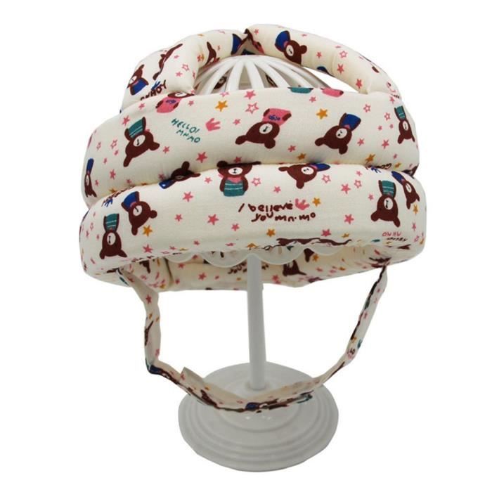 VINGVO Casque de sécurité bébé réglable pour protection anti-chute et ...