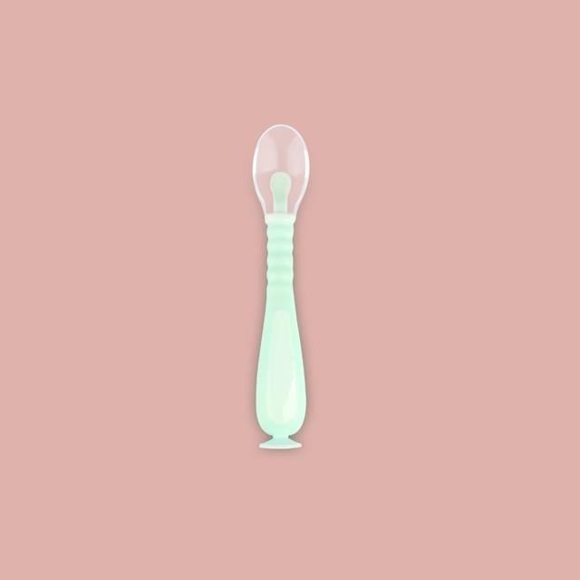 ASSIETTE - PLATEAU REPAS,Green Spoon--Vaisselle en Silicone pour bébé ...