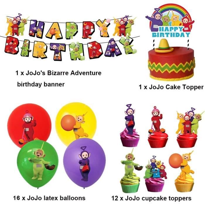 Teletubbies Party Fournitures De Fête D'Anniversaire, 44Pcs Décoration ...