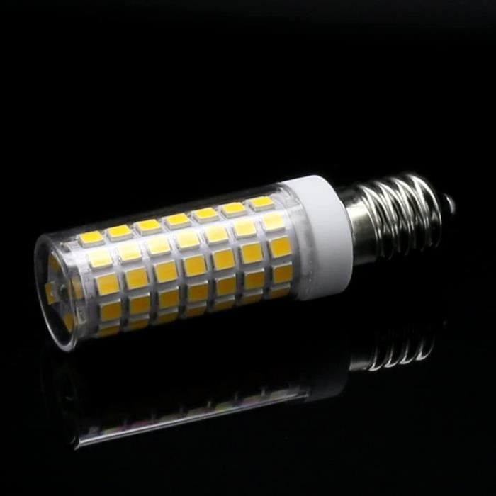 E14 LED 9W 750LM Blanc Froid 6000K, 75W Ampoule Halogène Équivalent, AC 220-240V, Non- mable ...