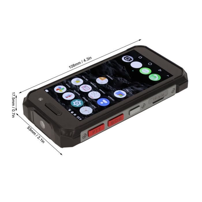 HURRISE mini smartphone robuste S10max Mini téléphone portable robuste ...
