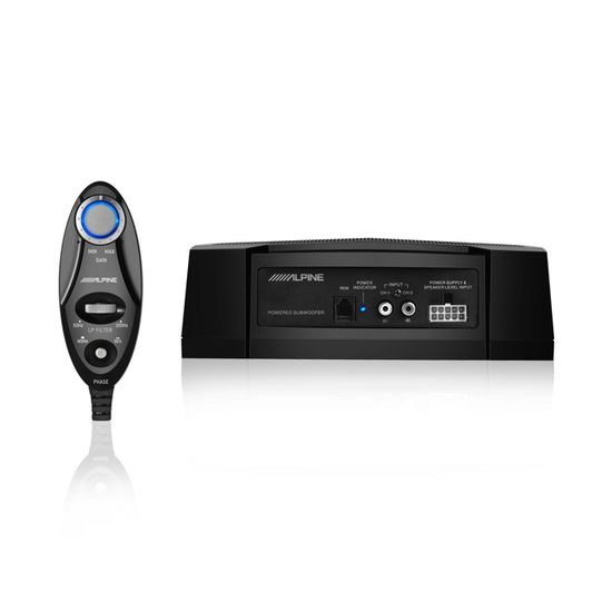 Subwoofer - Alpine - PWE-V80 - 160 Watts - Télécommande filaire - 20 cm ...