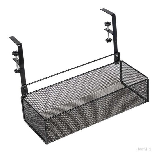 Support de rangement latéral sous le bureau - COLAXI - Grande capacité ...