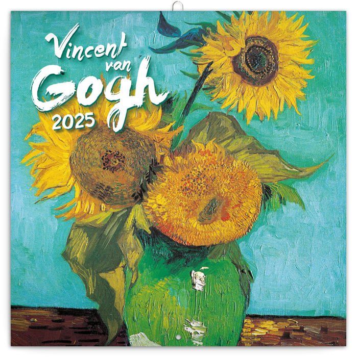 Calendrier mural NOTIQUE Vincent van Gogh 2025, Calendrier brochure ...
