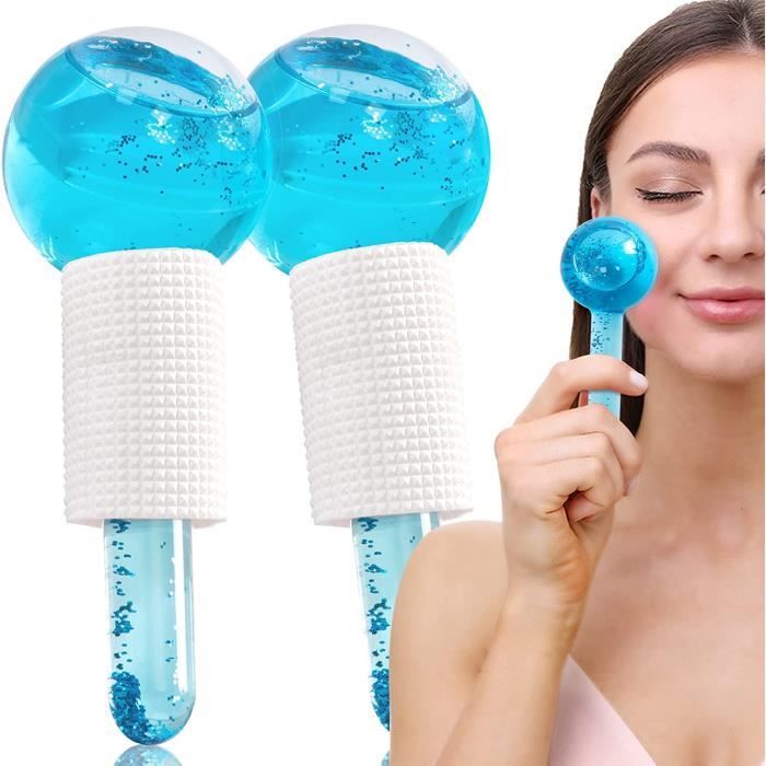 Globes De Glace Massage Visage Appareil Massage Visage Rouleau