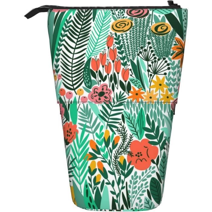 Green Clever Monkey Trousse À Crayons Rétractable Avec Imprimé Singe ...