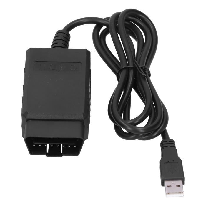 Cordon De Diagnostic Outil De Diagnostic Usb Obd Ii Eobd Scanner ...