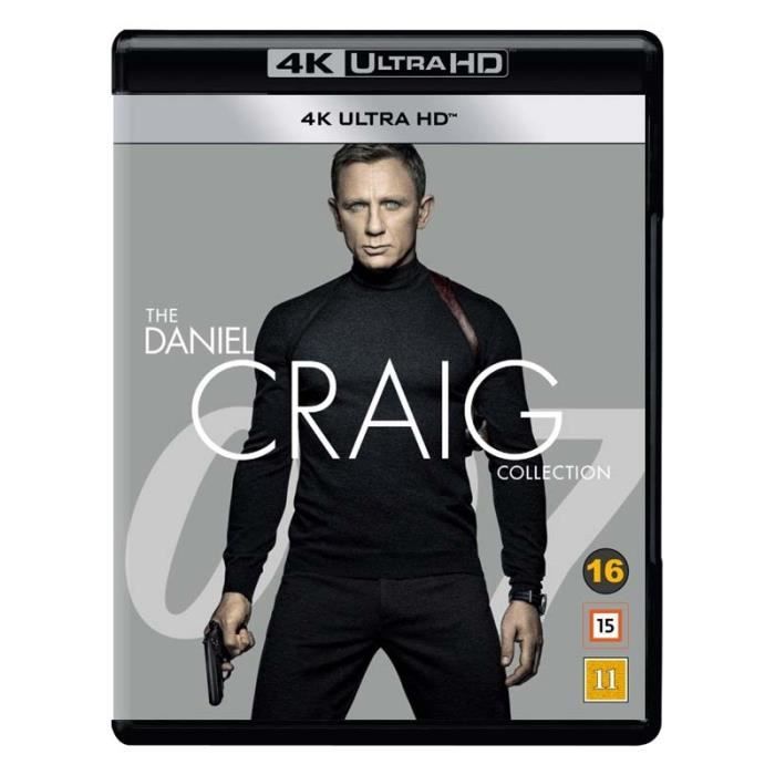 SF STUDIOS DANIEL CRAIG COFFRET 4K UHD + BD- NOT IN NRD - Cdiscount DVD
