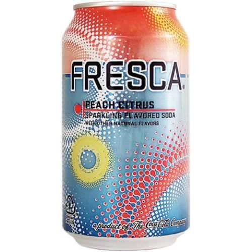 Fresca Peach Citrus 12 FL OZ (355 ml) - Single Can[Import US ...