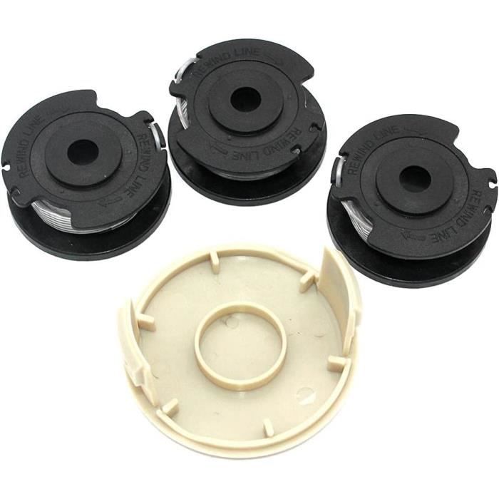 Bobine avec Ligne + Couvercle de Capuchon de Bobine pour Ryobi ...