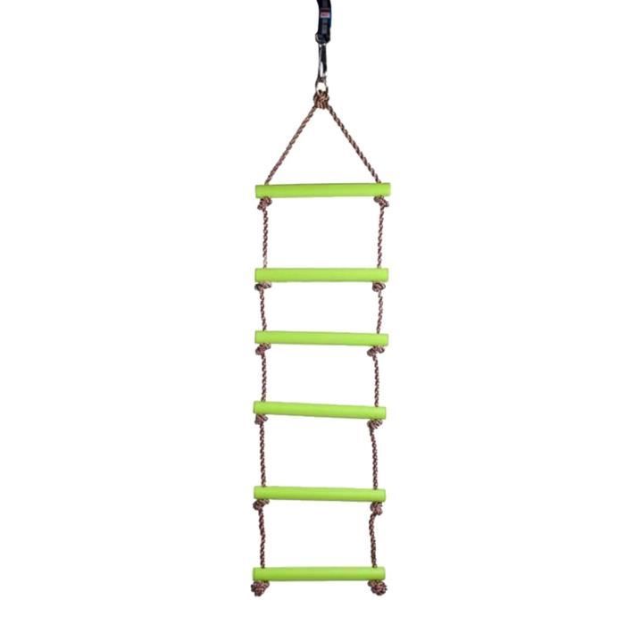 Enfants balançoire extérieure siège escalade échelle disque corde ...