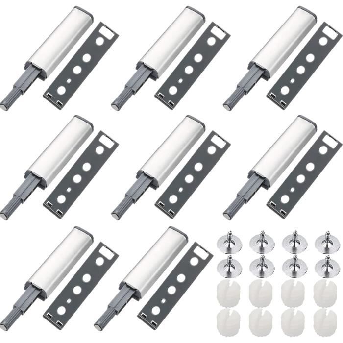 Push To Open Aimant Porte Placard 8 Pièces Appuyez Pour Ouvrir ...