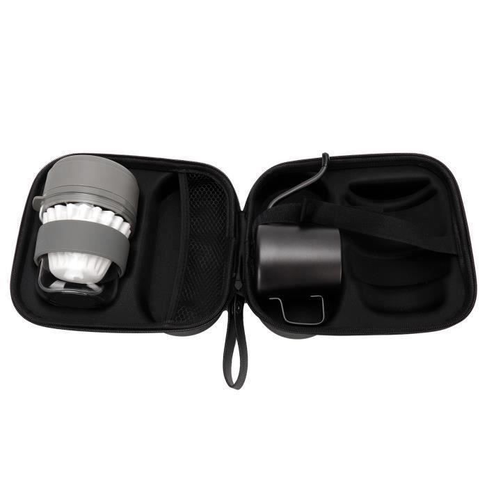 HAPPY-Machine à café Ensemble de Pot à Café Infusé à Main Cafetière ...