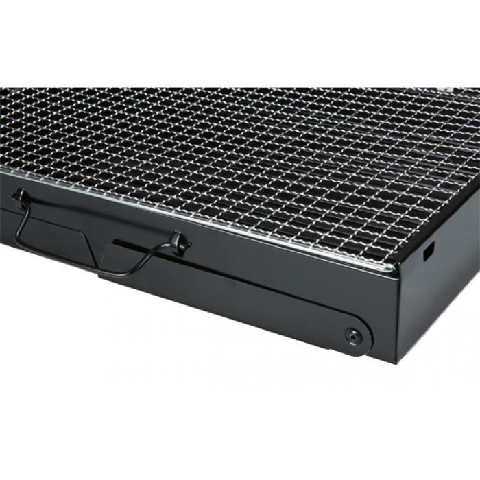 Nouveau plein air portatif Compact inox Grill à charbon Kebab Barbecue ...