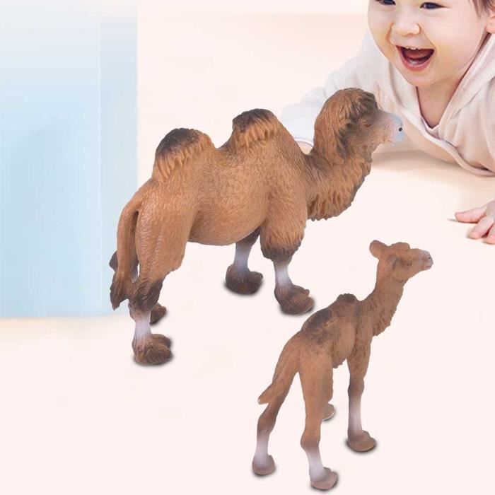 SALALIS 2pcs Miniature Camels Figurine Educational Animal Model Jouet Enfant - Cdiscount Jeux ...