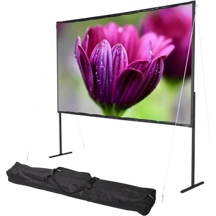 Basic Écran De Projection Sur Cadre Mobile 16:9, 100" Pouces - Écran ...