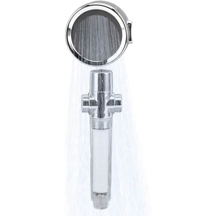Pommeau De Douche À Hélice Multifonctionnel Turbo Pommeau De Douche Vortex Hydro Jet 360 ...