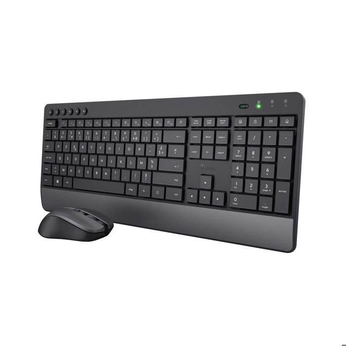 Trust Trezo Ensemble Clavier Souris Sans Fil Silencieux - AZERTY ...