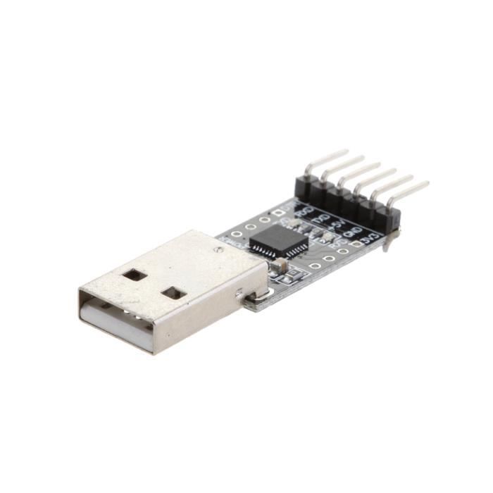 Remplacer FT232 6Pin USB 2.0 à TTL UART Module Serial Converter CP2102 STC - Cdiscount Bricolage