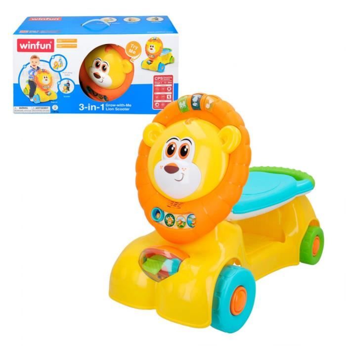 Ride-on lumières et sons Lion Winfun - Cdiscount Jeux - Jouets