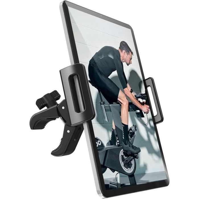 Support Tablette pour Tapis de Course Vélo, 360° Ajustable Spinning ...