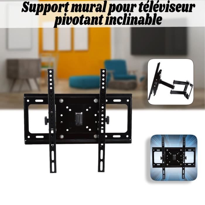 Support TV rotatif télescopique à bras unique 26-52 pouces CP401 noir ...