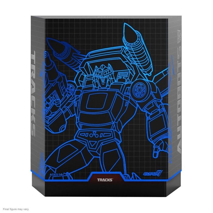 Figurine - SUPER7 - Ultimates Tracks (G1 Cartoon) - 19 cm - Multicolore ...