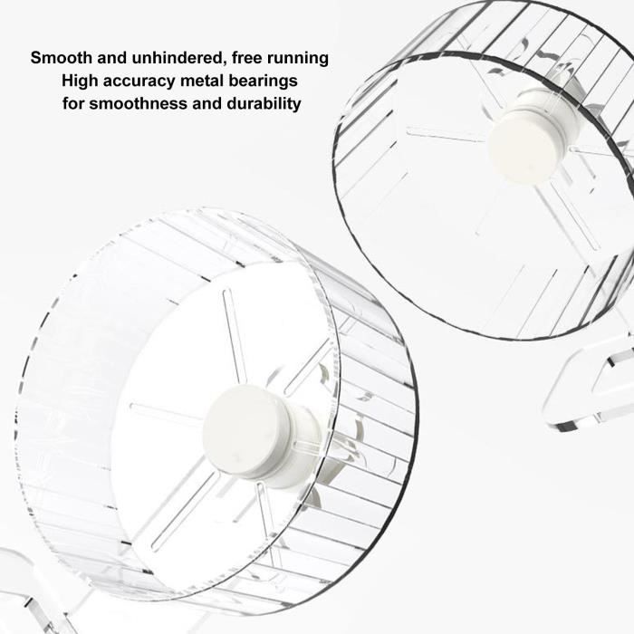 Atyhao roue d'exercice pour hamster Roue de Hamster silencieuse avec ...