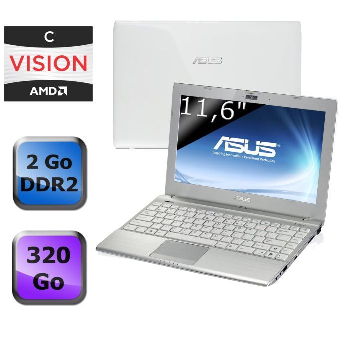 Asus 1225B-WHI034M - Cdiscount Informatique