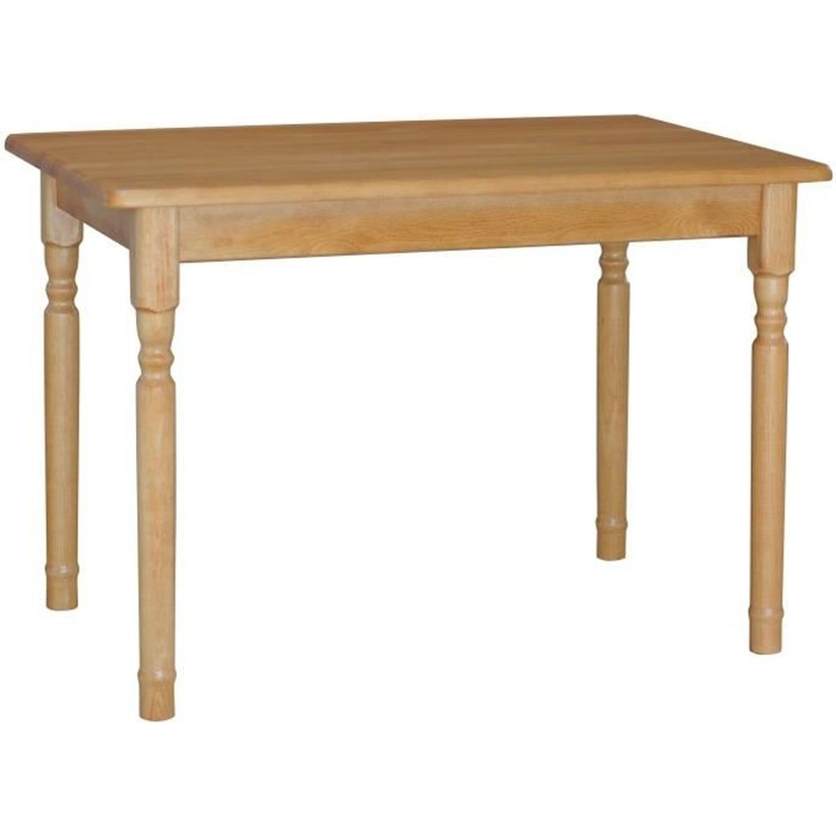 Table 90 x 60 cm AULNE rectangulaire pour cuisine ou salle à manger ...