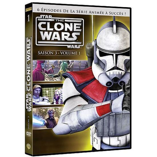 DVD Star wars: the clone wars saison 3 volume 1 - Cdiscount DVD