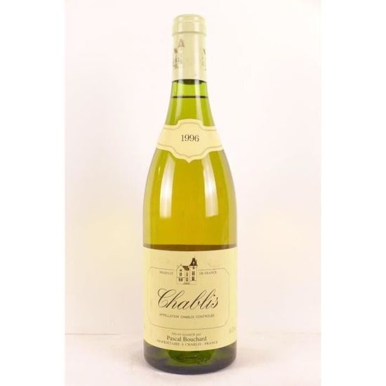 Chablis pascal bouchard blanc 1996 - bourgogne - La cave Cdiscount