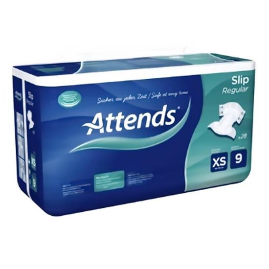 ATTENDS SLIP REGULAR 9 XS ODOUR CARTON DE 168 PROTECTIONS - Cdiscount ...
