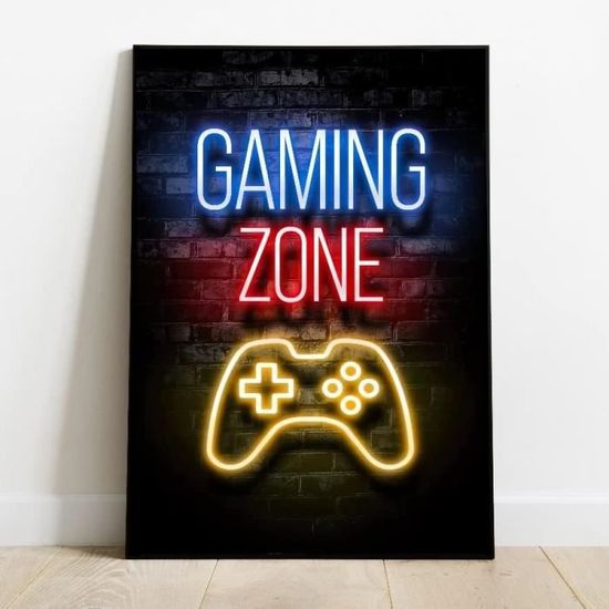 Affiche Gamer Décoration Murale - Gamer Poster, Deco Gaming, Affiche ...