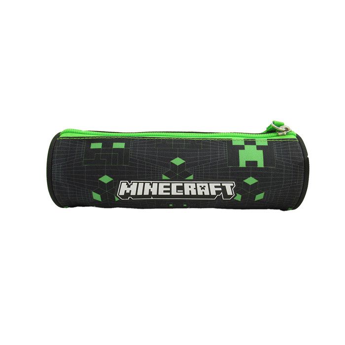 Trousse ronde MINECRAFT noir et vert - Cdiscount Bagagerie - Maroquinerie