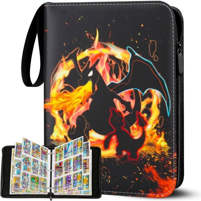 Classeur Album Carte pokemon, 50 pages 900 cartes,Albums pour Cartes à ...