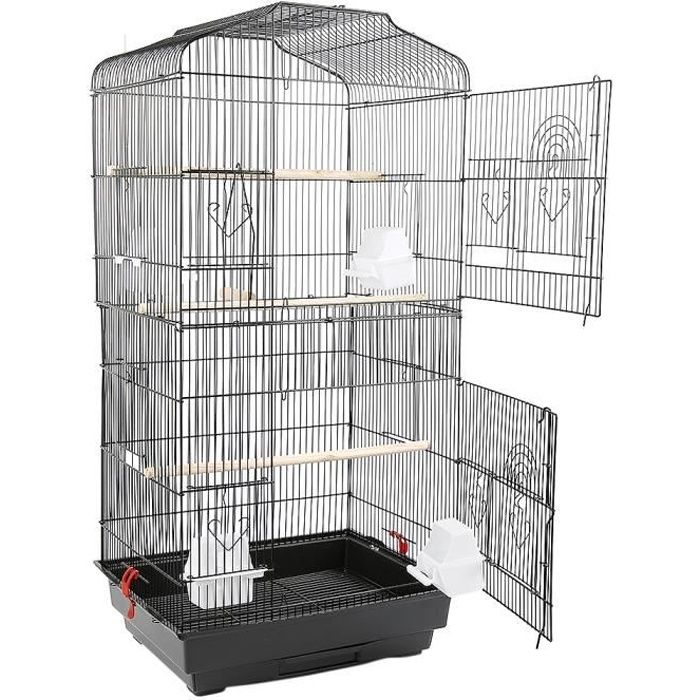Cage à oiseaux et volière pour Canaris Perruches avec Accessoires ...
