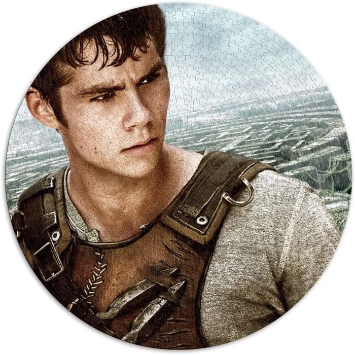 Jigsaw 1000 Pièces Dylan O'Brien Puzzles Ronds Adultes Enfants Puzzles ...