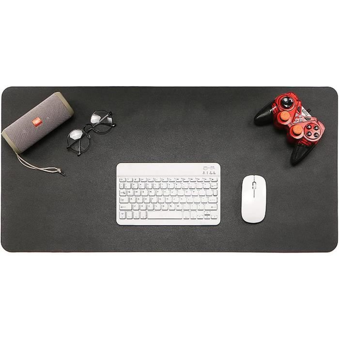 Sous-Main De Bureau En Cuir Imperméable 80 Cm X 40 Cm Pour Clavier ...