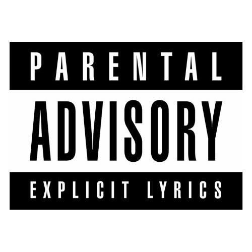 Parental Advisory - Explicit Lyrics - 61x91,5cm - AFFICHE-POSTER ...