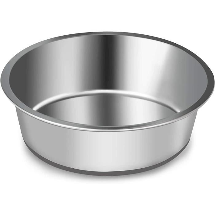 Gamelle Chien INOX,Gamelles Chiens Antiderapante pour Moyen [695 ...