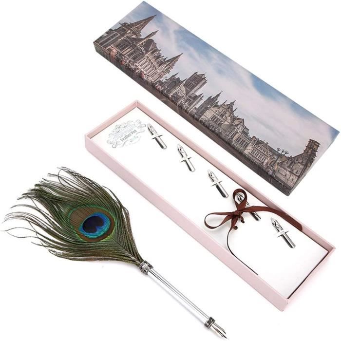 Stylo Plume De Calligraphie, Style Vintage Avec Plume Légère Et Cadeau ...