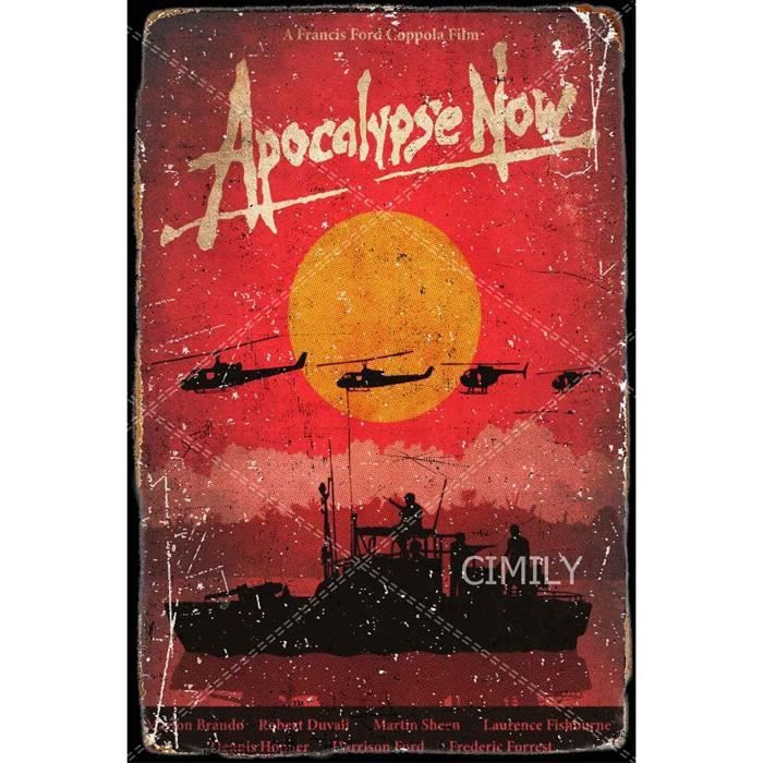 Apocalypse Now Original Film Poster II - rétro Fer Peinture Affiche ...